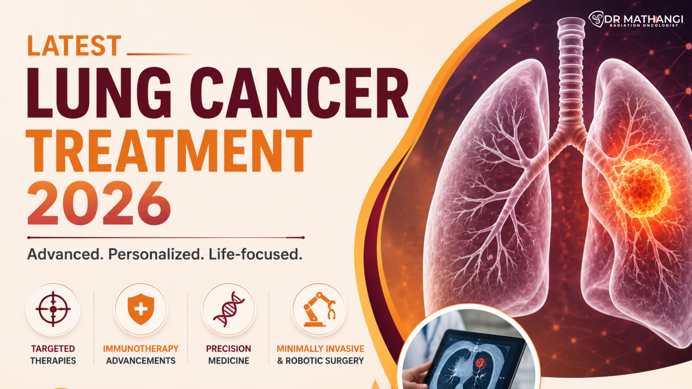 Latest Lung Cancer Treatment 2026 | Dr Mathangi J